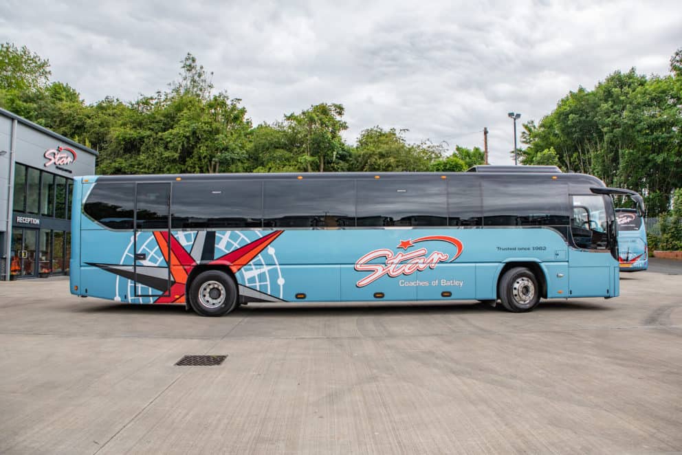 70 to 72 Seater Coach Hire | Star Coaches
